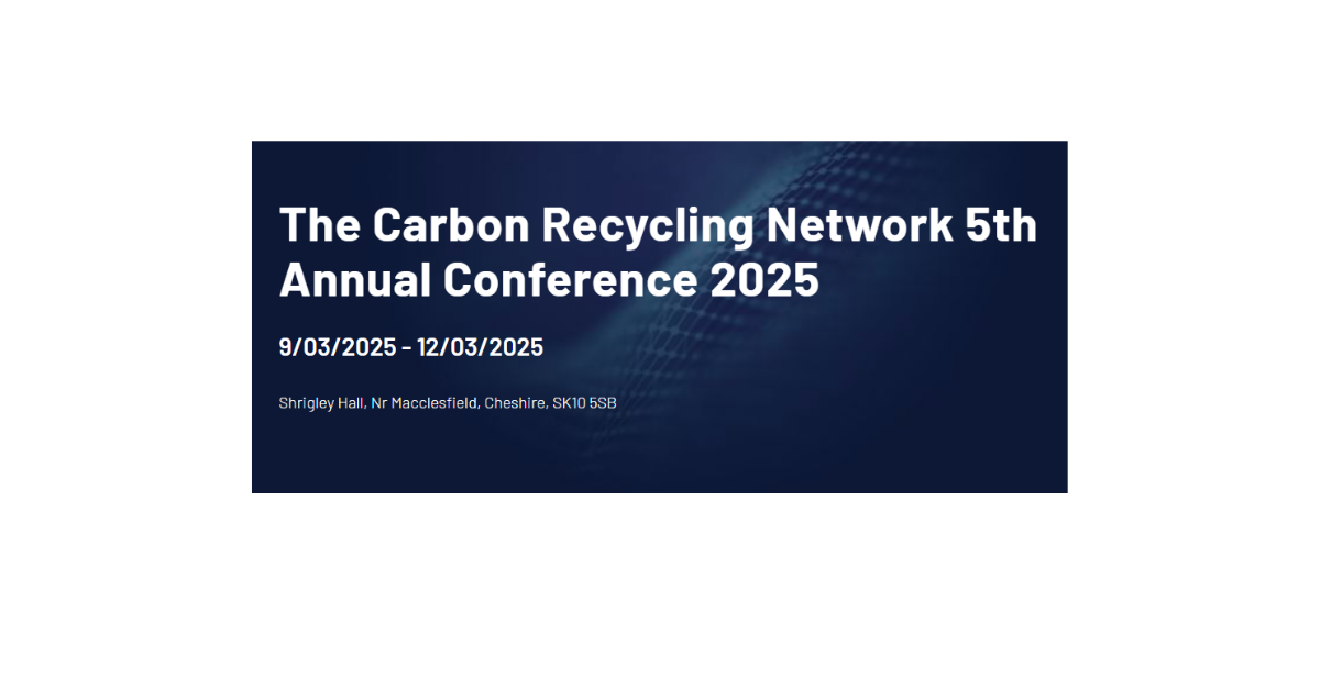 Carbon Recycling Network 5th Annual Conference 2025 | FUELPHORIA